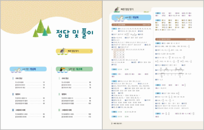 개념쎈 중등 수학 1 1 답지 2025 답지닷컴